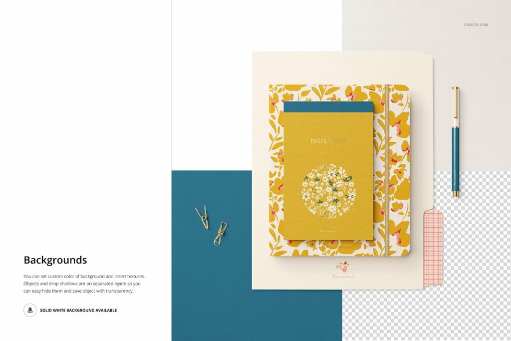 Stationery Set Mockup Bundle – MasterBundles
