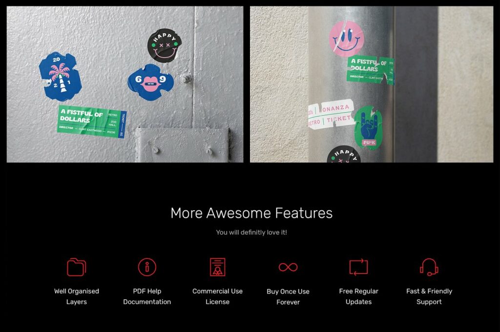 Sticker Mockups - Shape Generator – MasterBundles