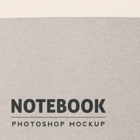 Stitched Notebook Mockup | Master Bundles