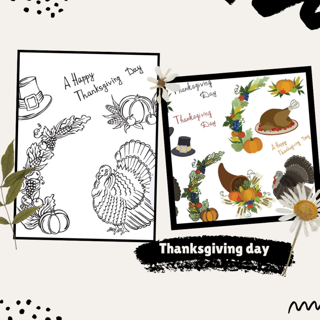 Giving Thanks Clipart | Master Bundles