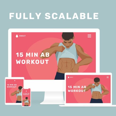 Health & Fitness Illustration Pack | Master Bundles