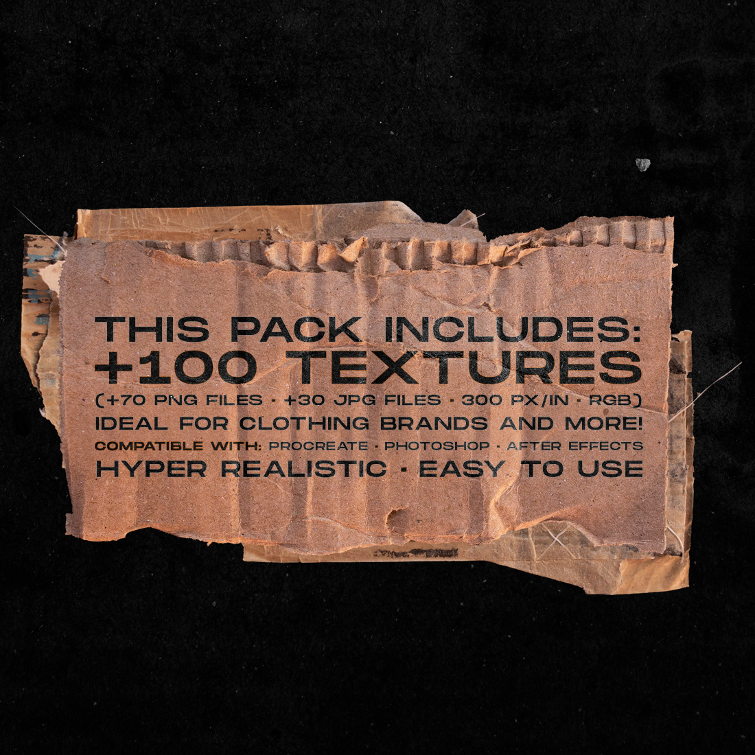 70 Torn cardboard textures - MasterBundles