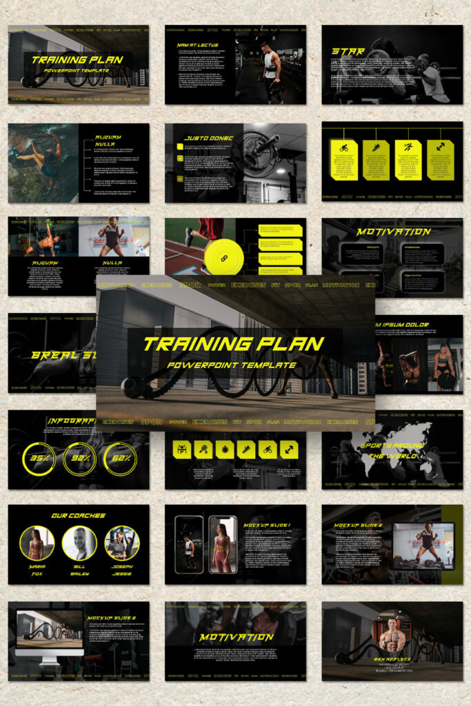 Training Plan Powerpoint Template – MasterBundles