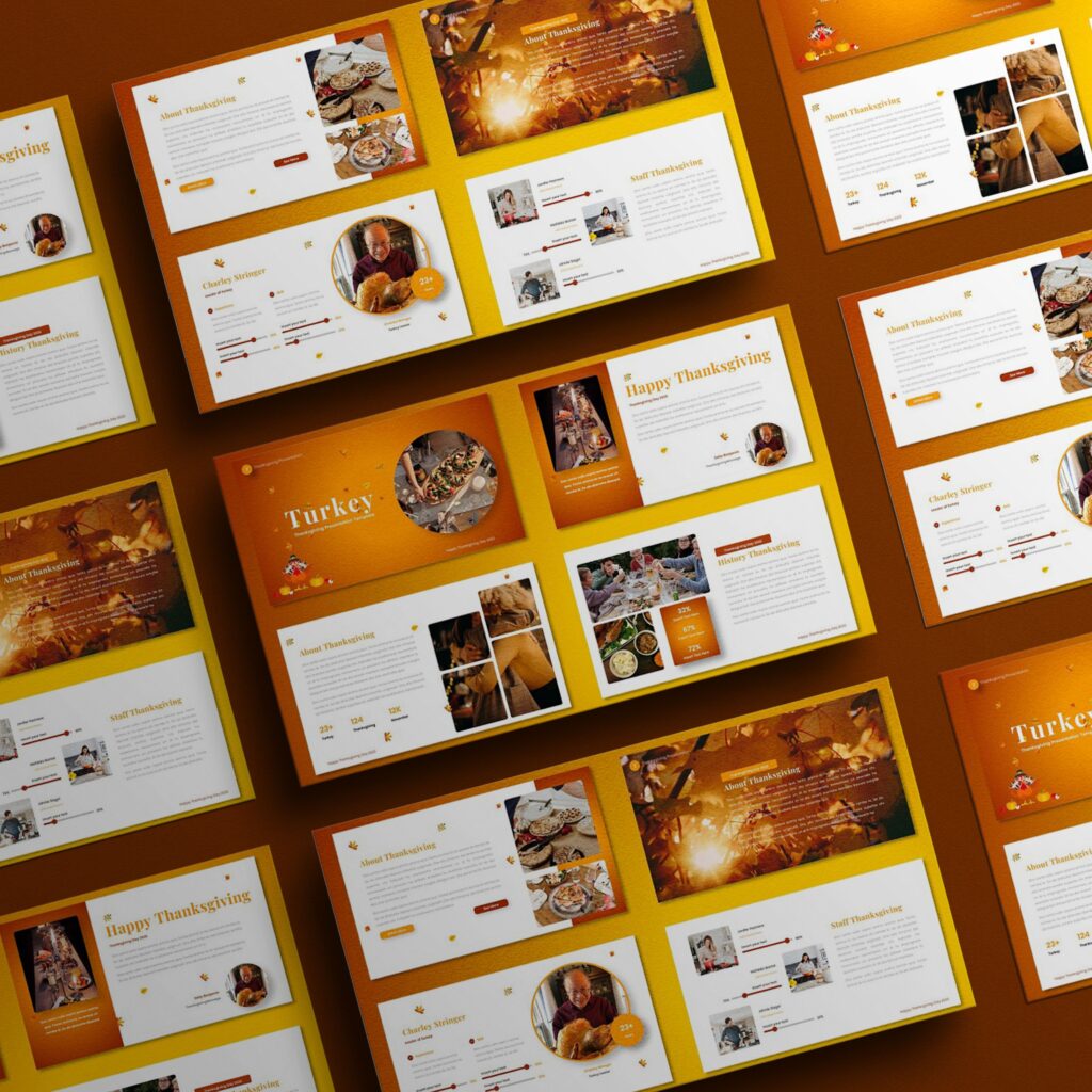 Turkey - Thanksgiving Google Slide – MasterBundles