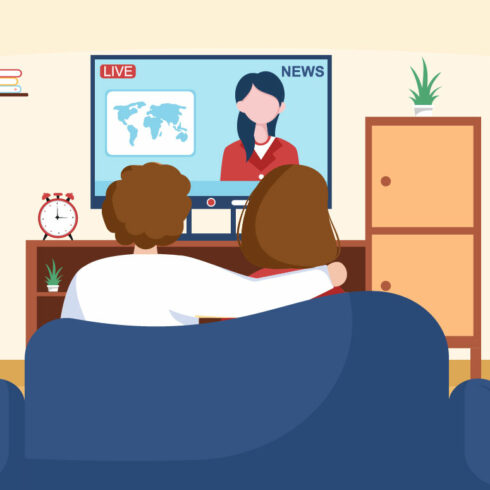 14 TV Channel Illustration | MasterBundles