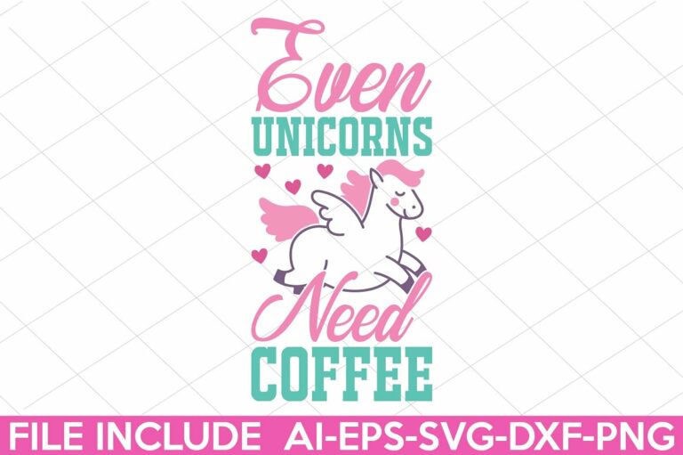 Unicorn T Shirt Design Bundle Master Bundles