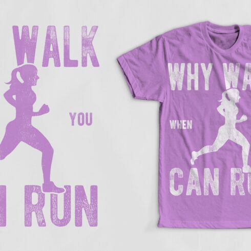 Women Running T-Shirt Design | Master Bundles
