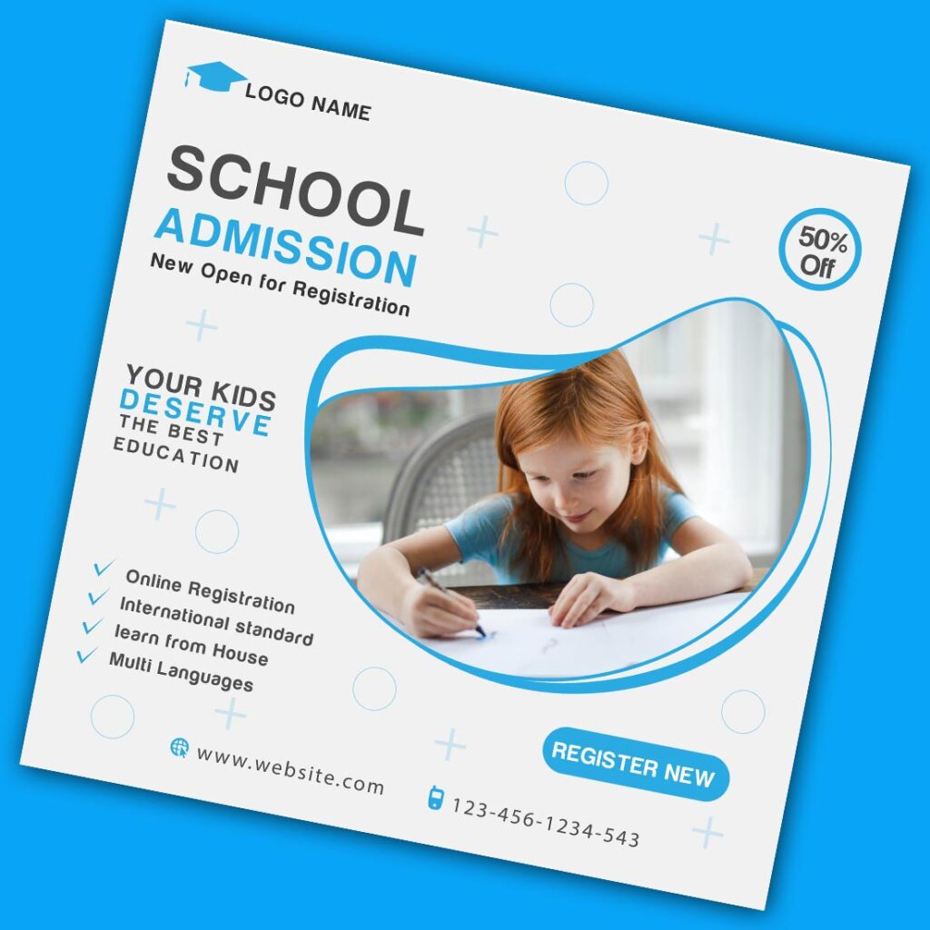 Social Media 4 Facebook & Instagram Editable Adobe illustrator post ...