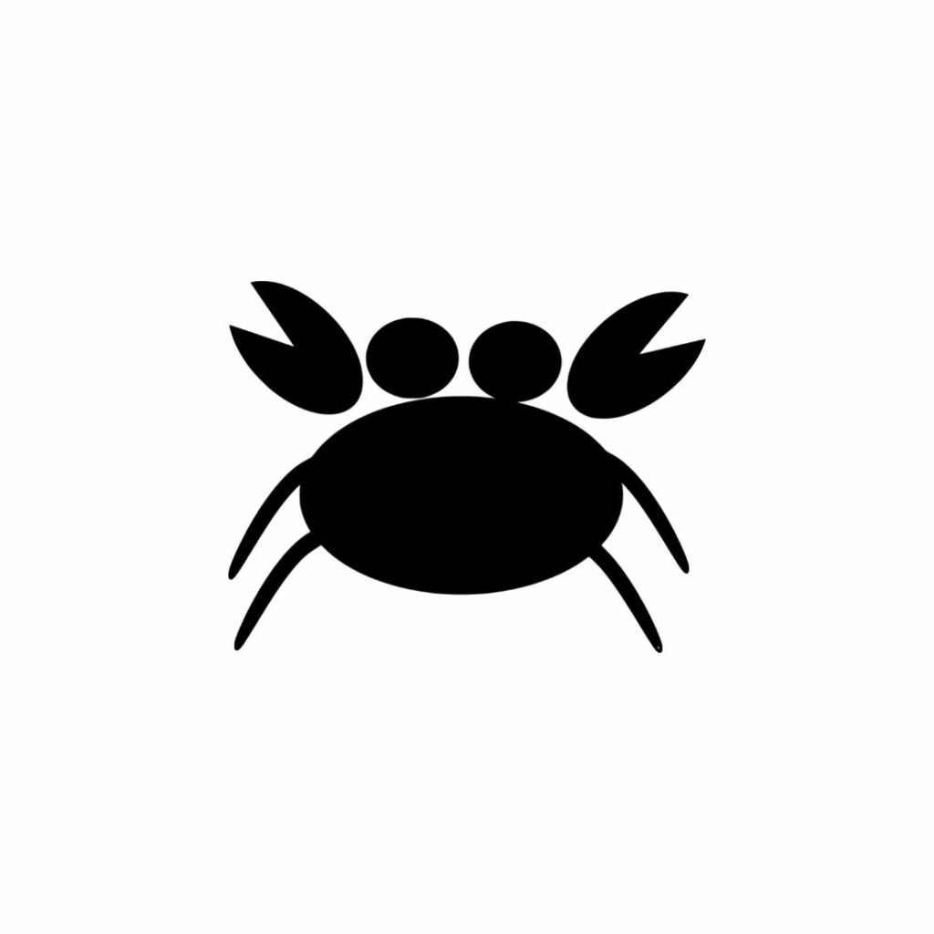 Crab Silhouette Bundles - MasterBundles