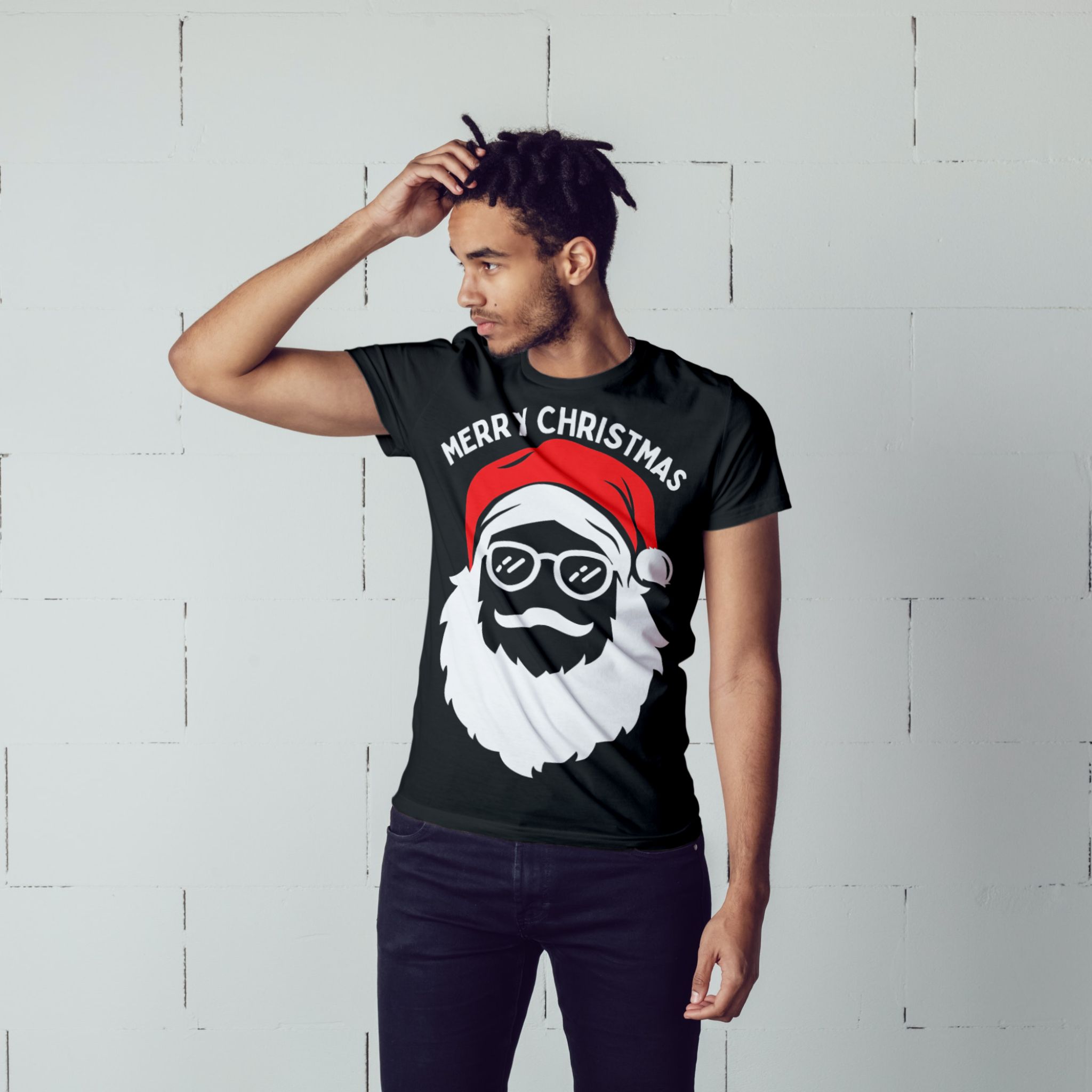 Merry Christmas Santa Claus Digital Printable Design - MasterBundles