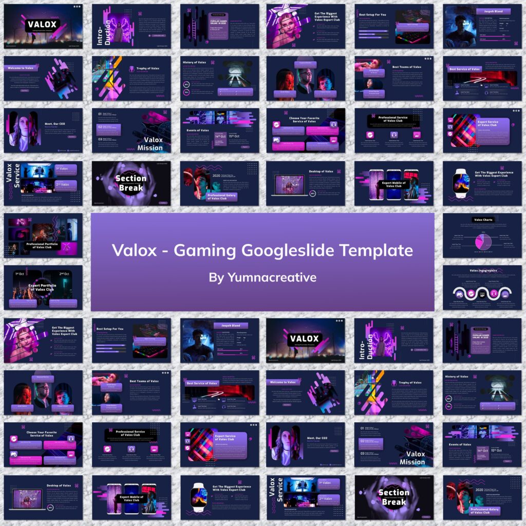 Esport Gaming Powerpoint Template | Master Bundles