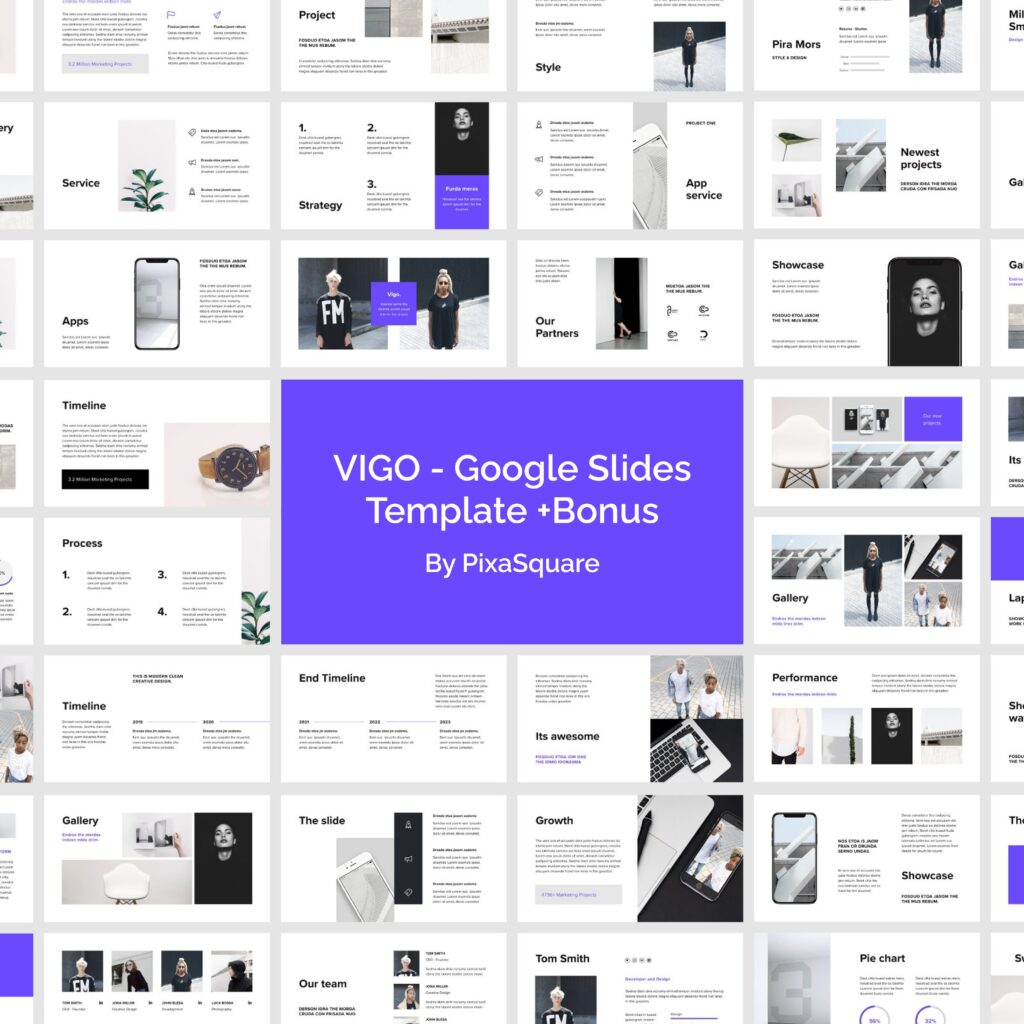 OTOPLUS Google Slide Template | MasterBundles