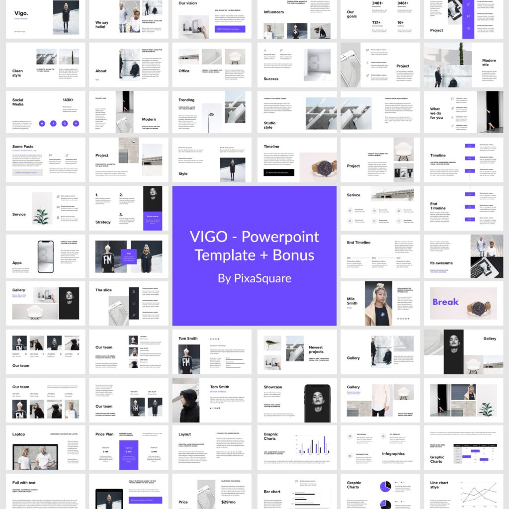 LORA - Powerpoint Template | Master Bundles