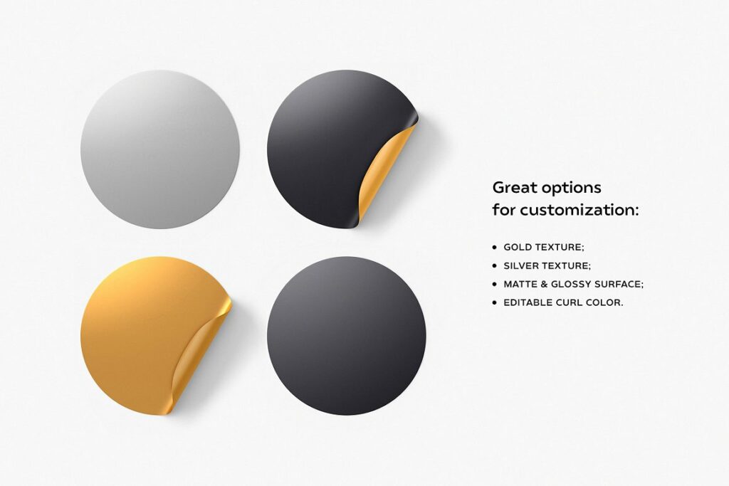 Vinyl Stickers Mockup Bundle – MasterBundles