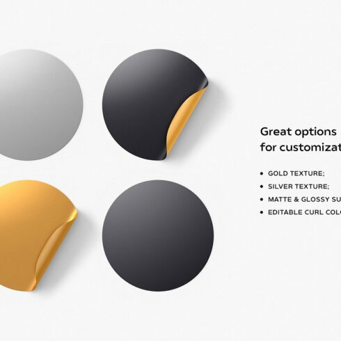 Vinyl Stickers Mockup Bundle | Master Bundles