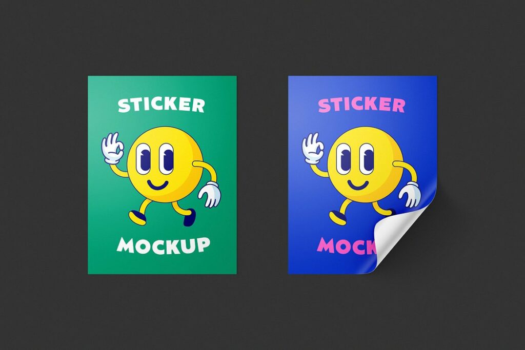 Vinyl Stickers Mockup Bundle – MasterBundles