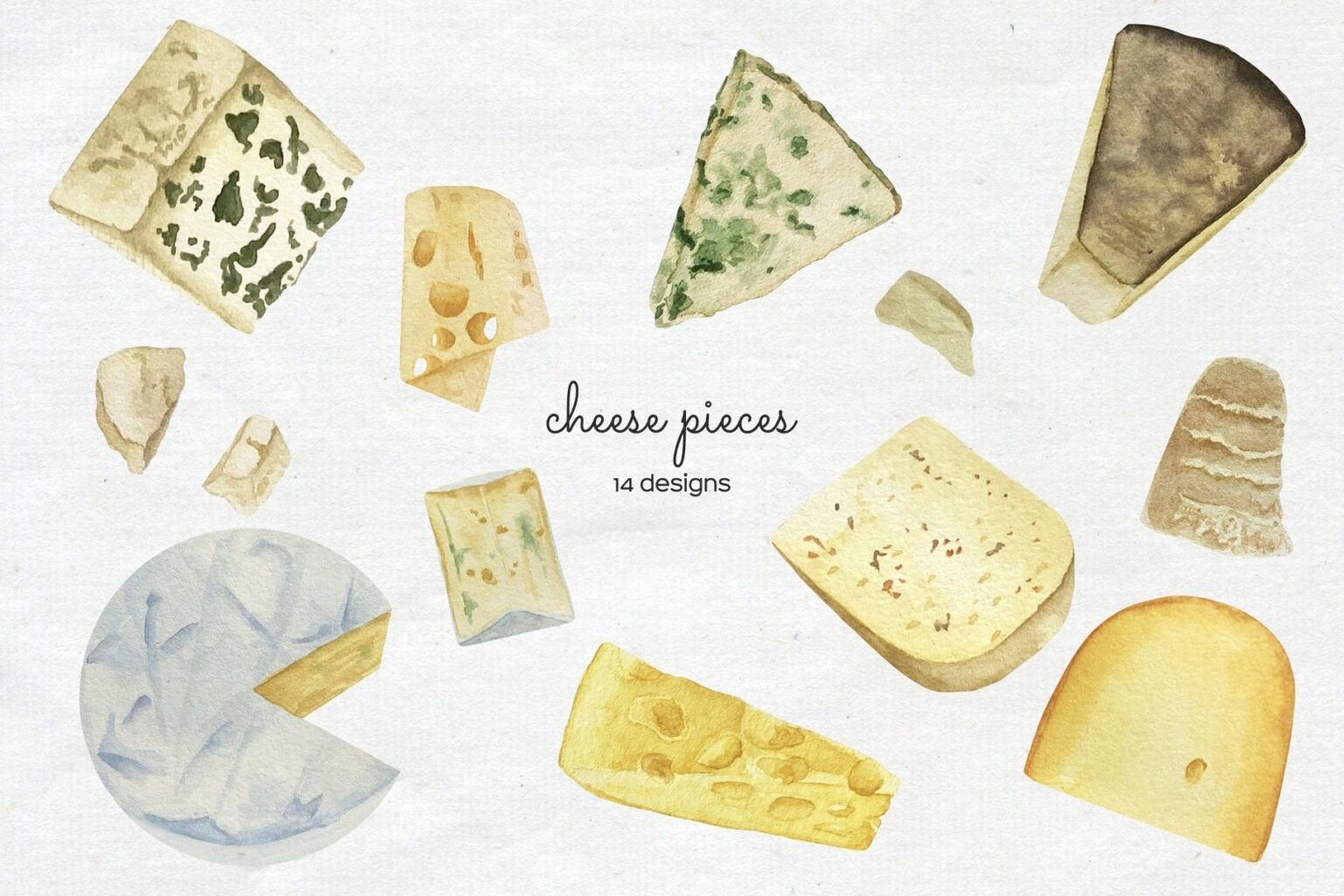 Watercolor Wine & Cheese Clipart – MasterBundles