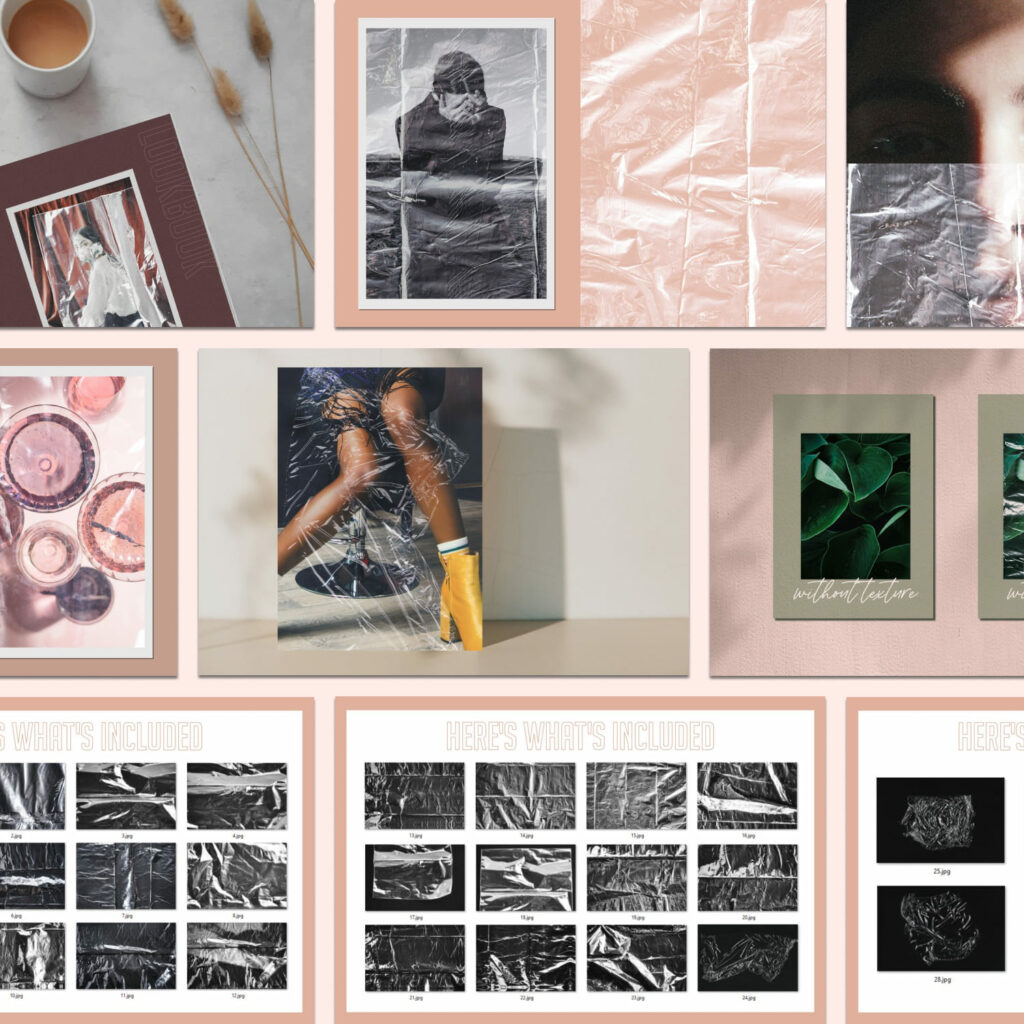 Wrinkled Plastic Overlays – MasterBundles