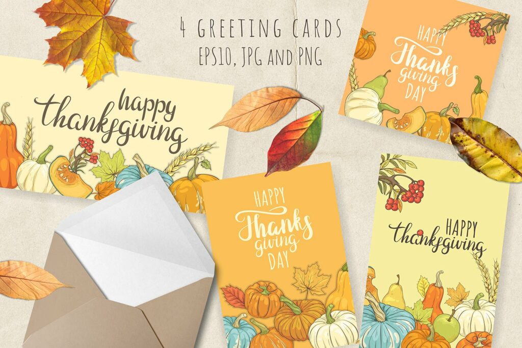 Thanksgiving Day. Big Pack – MasterBundles