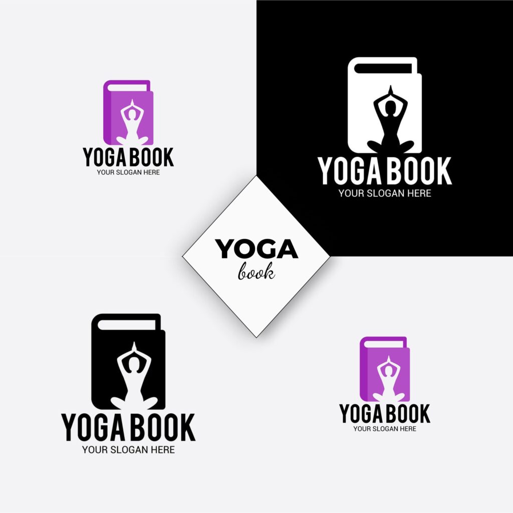 Yoga Book Logo – MasterBundles