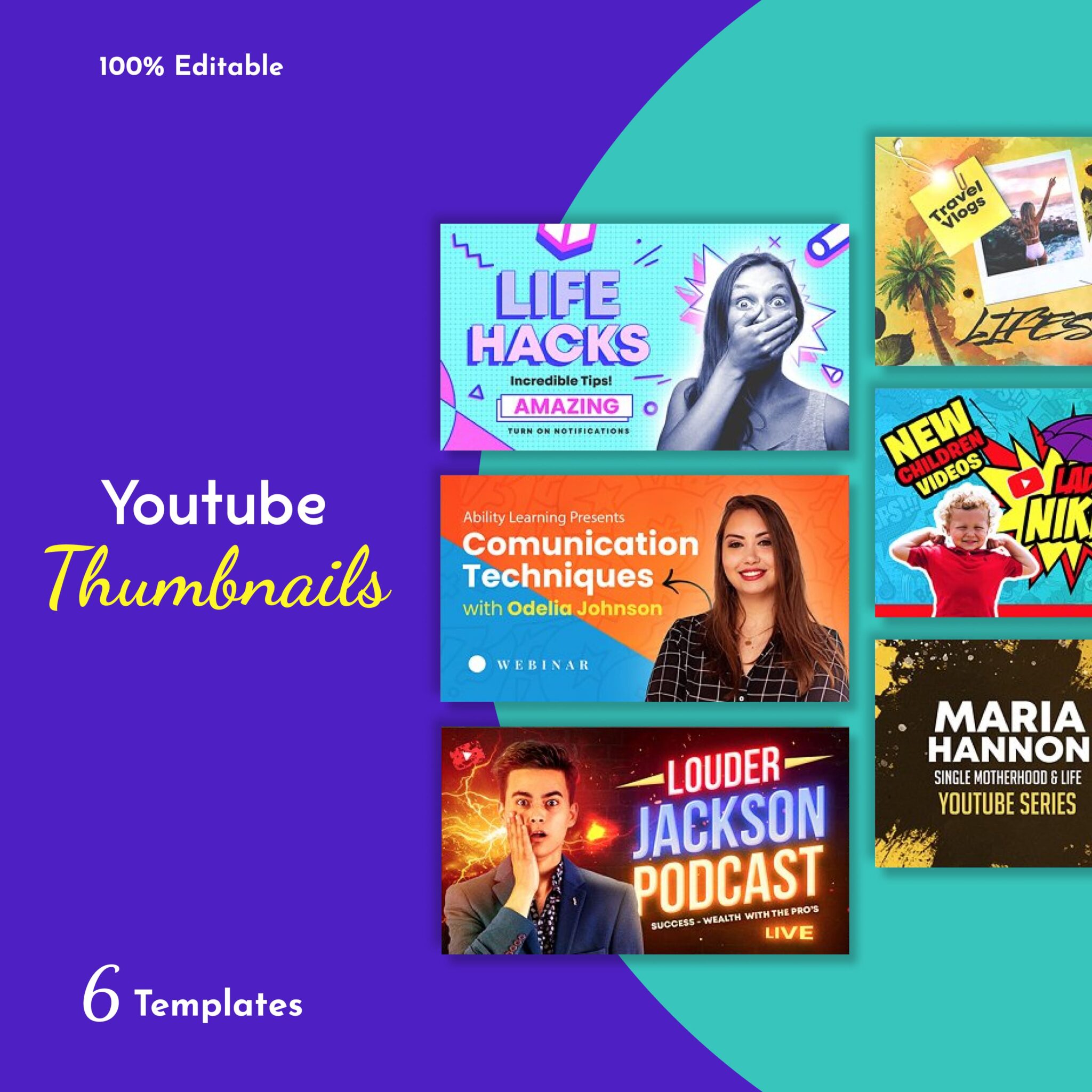 Youtube Thumbnails Set 10 – MasterBundles