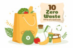 10 Zero Waste Illustration - MasterBundles