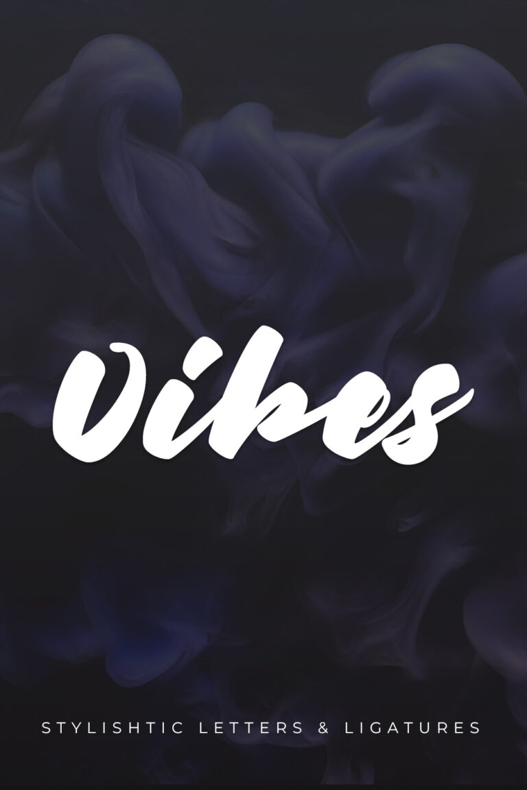 Vibes Script Font - MasterBundles