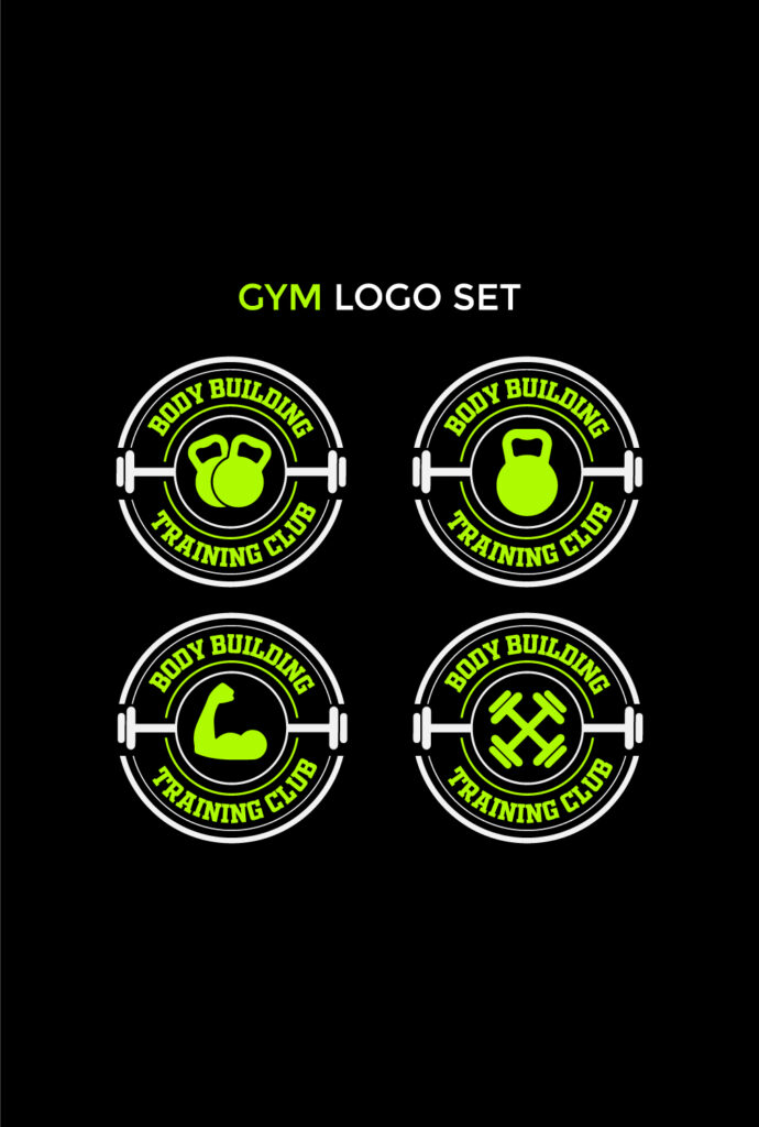 Modern Gym Logo Collection - MasterBundles