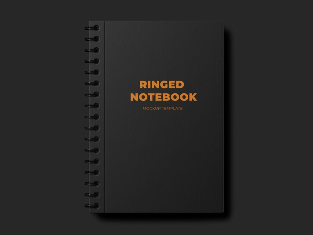 Ringed Notebook Mockup Template – MasterBundles