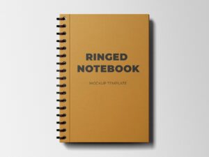Ringed Notebook Mockup Template – MasterBundles