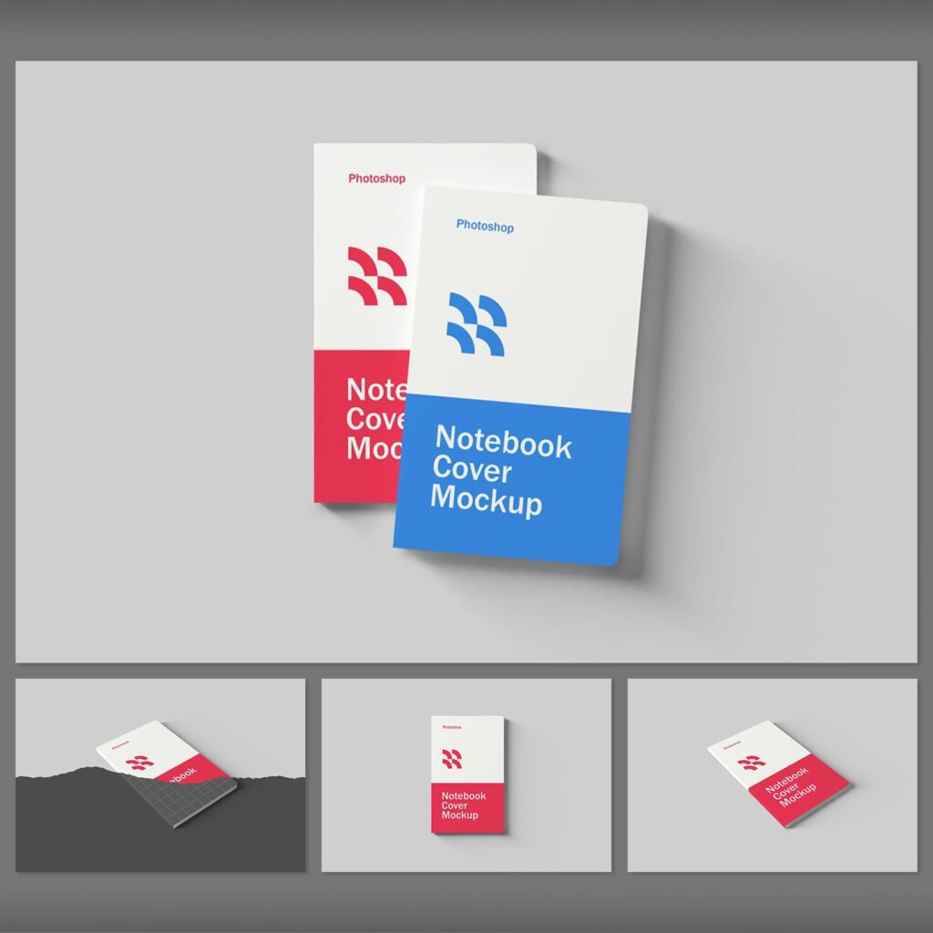 Notebook Cover Mockups – MasterBundles