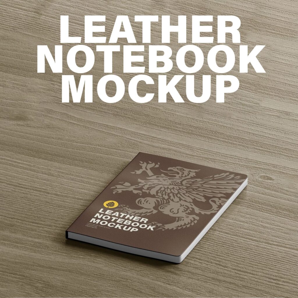 Notebook Design Mockup – MasterBundles