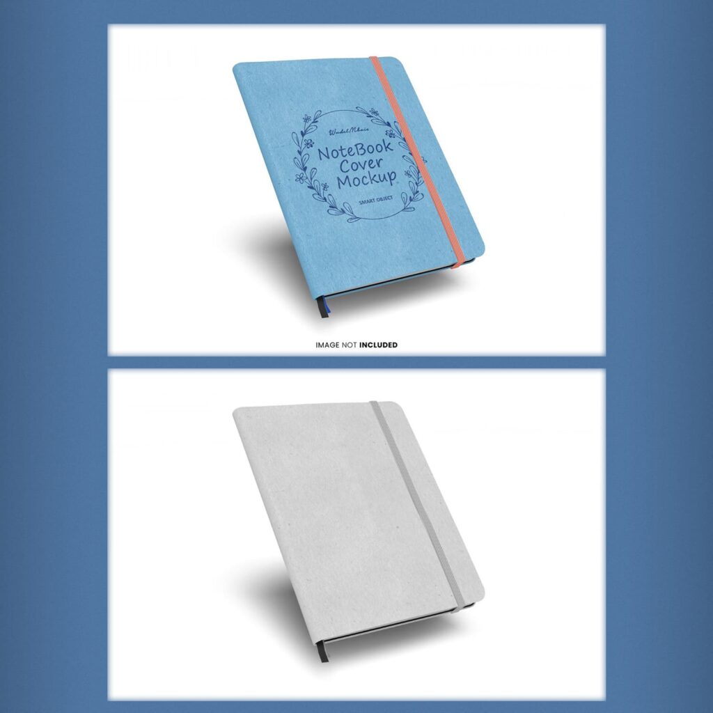 Realistic Notebook Logo Mockup PSD – MasterBundles