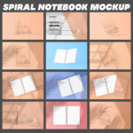 Spiral Notebook Mockup Template – MasterBundles