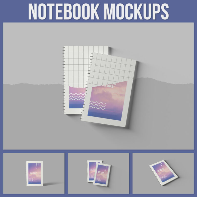 Notebook Mockups – MasterBundles