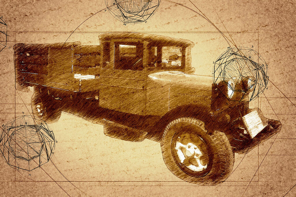 Bundle of 12 OLD TRUCKS HQ Graphics Ready to Print with Country Style ...