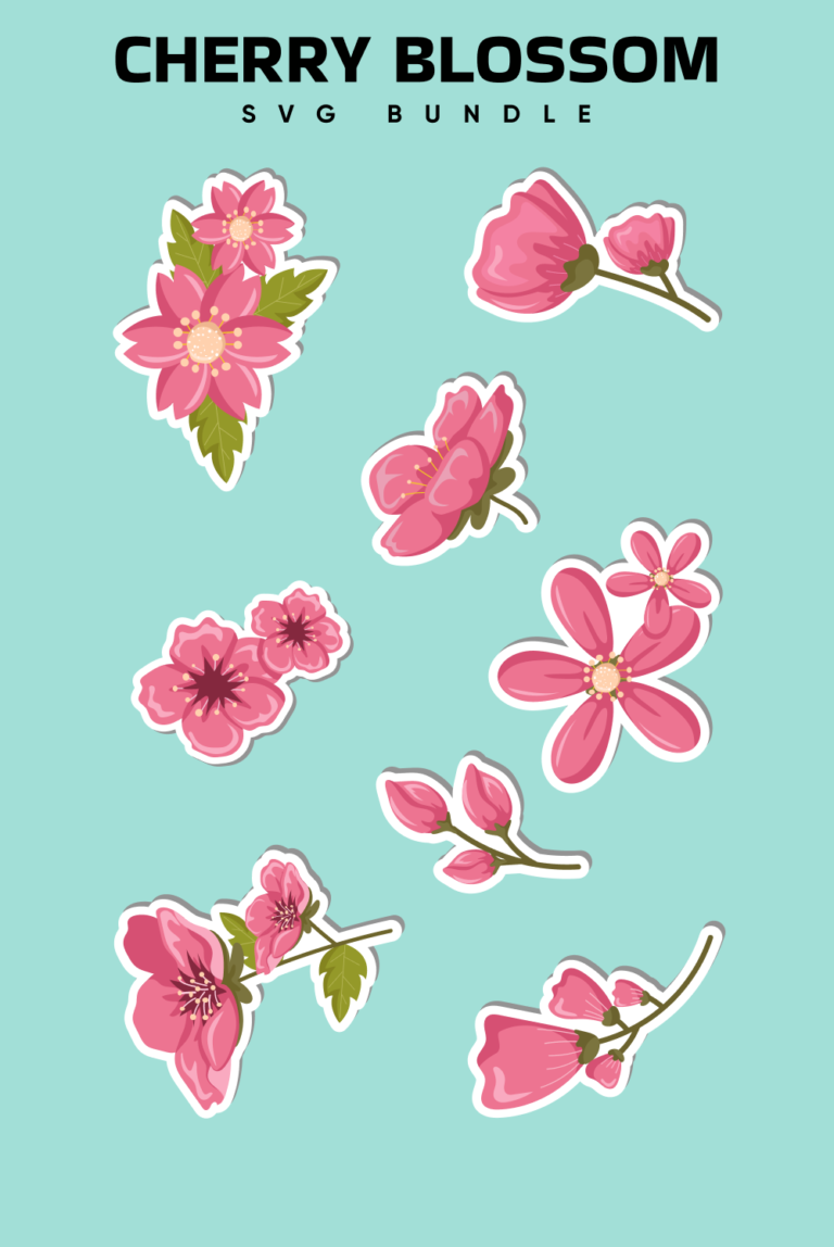 Cherry Blossom SVG Bundle – MasterBundles