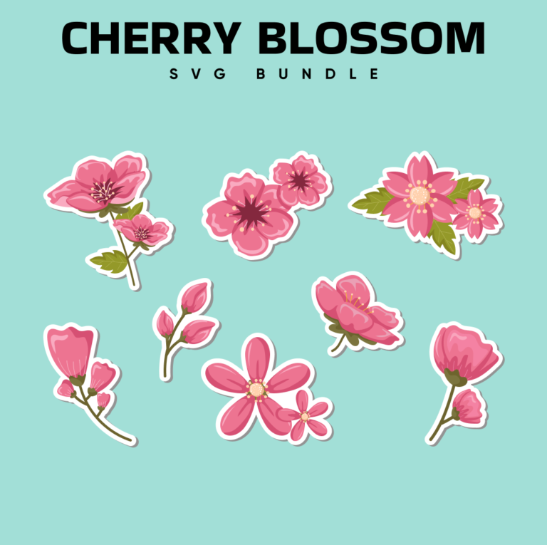 Cherry Blossom SVG Bundle – MasterBundles