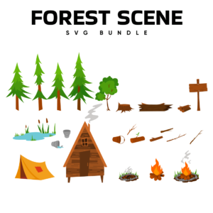 Forest SVG Designs Bundle – MasterBundles