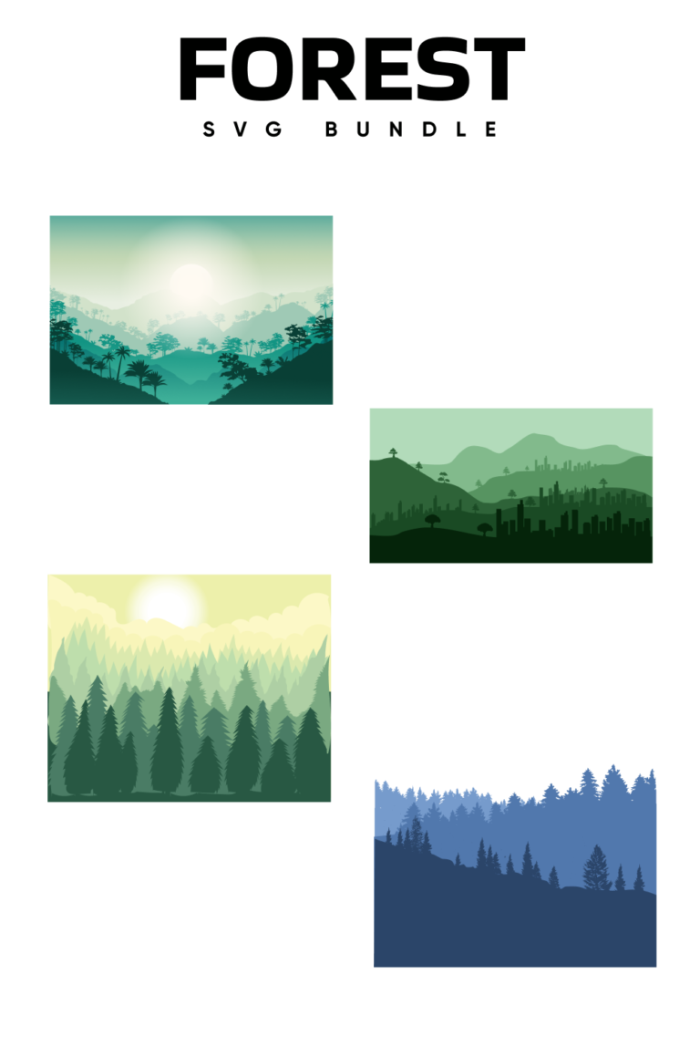 Forest SVG Files – MasterBundles