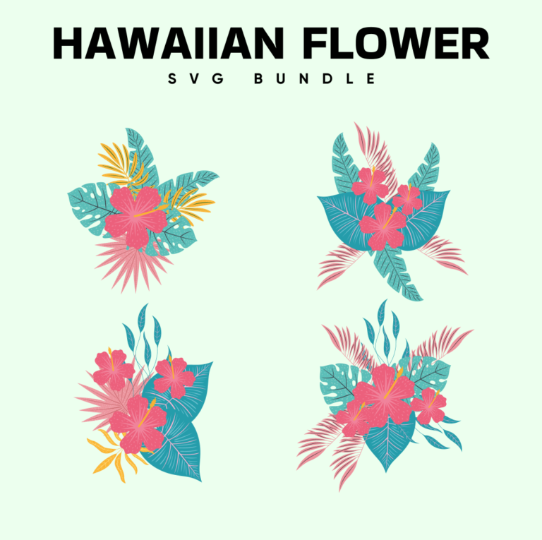 Hawaiian Flower SVG Files – MasterBundles