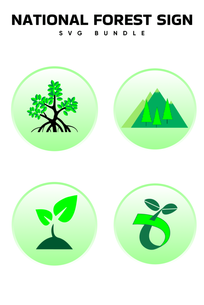 National Forest Sign SVG – MasterBundles