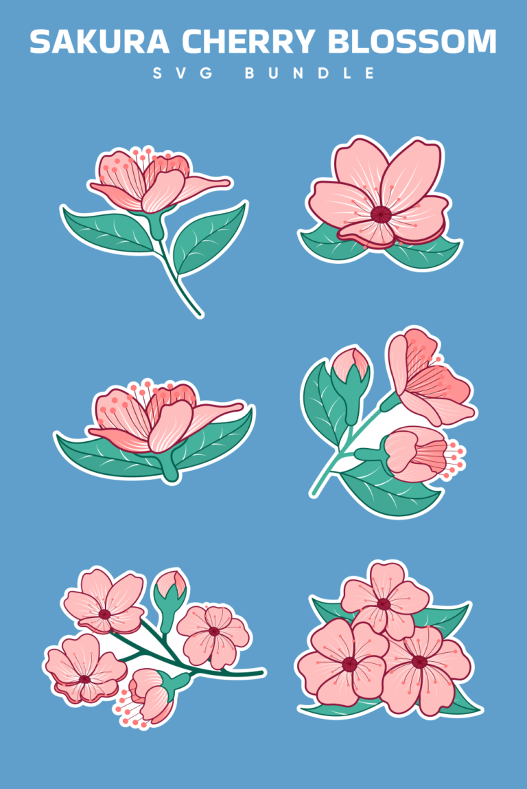Sakura Cherry Blossom SVG – MasterBundles