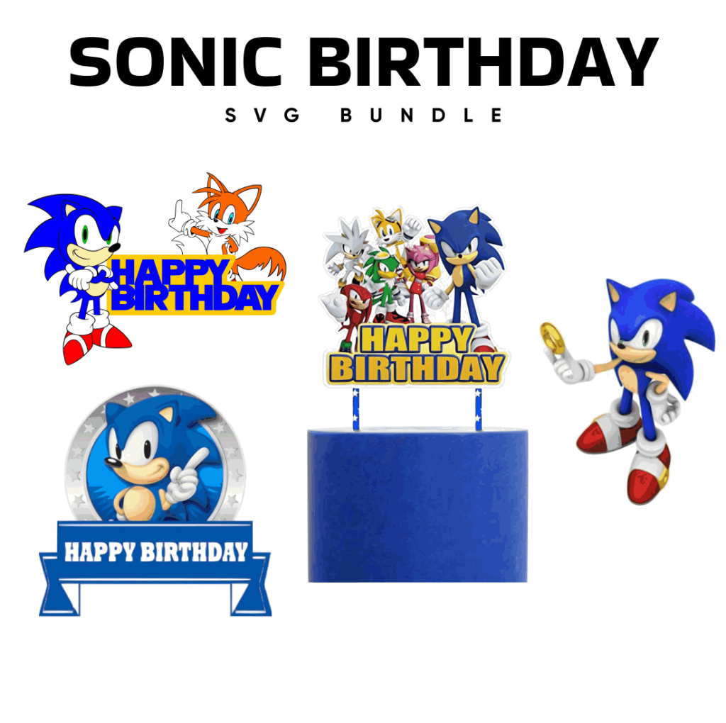 Sonic The Hedgehog PNG | Master Bundles