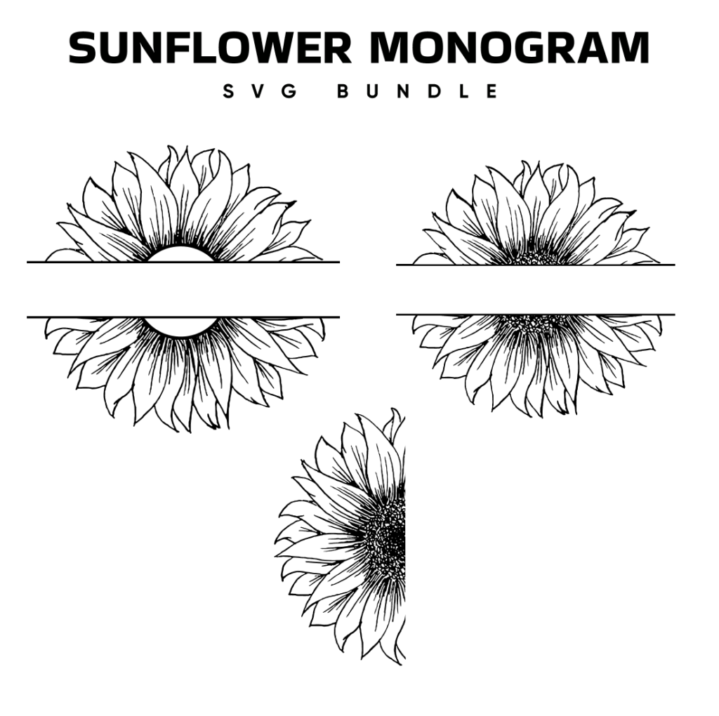 Sunflower SVG Bundle | Master Bundles