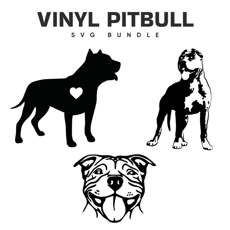 Vinyl Pitbull Svg – MasterBundles