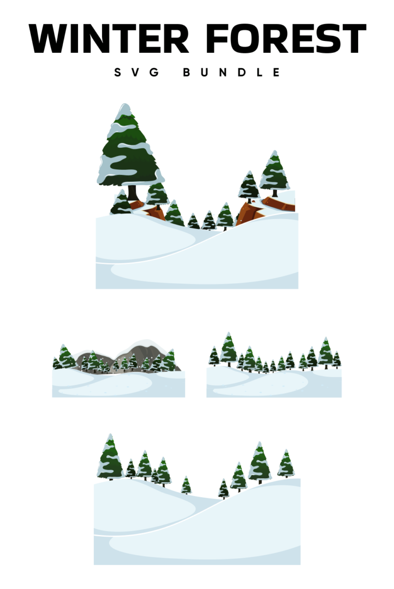 Winter Forest SVG – MasterBundles