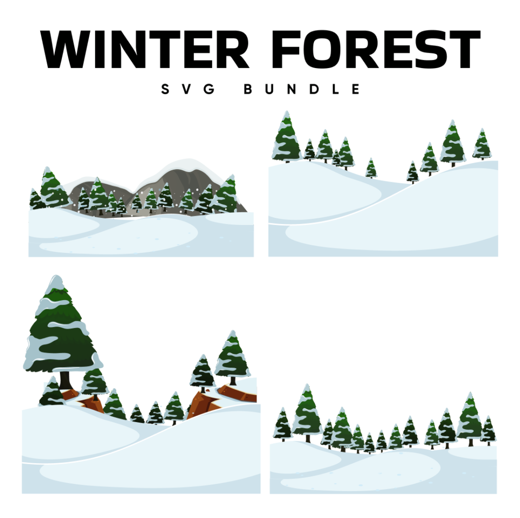 Forest Silhouette SVG – MasterBundles