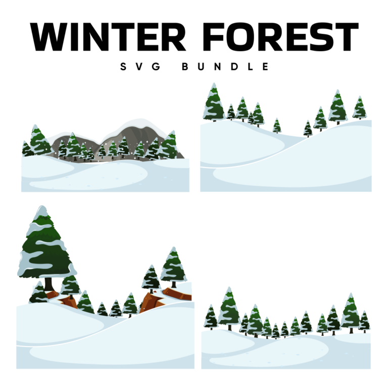 Forest SVG Designs Bundle – MasterBundles