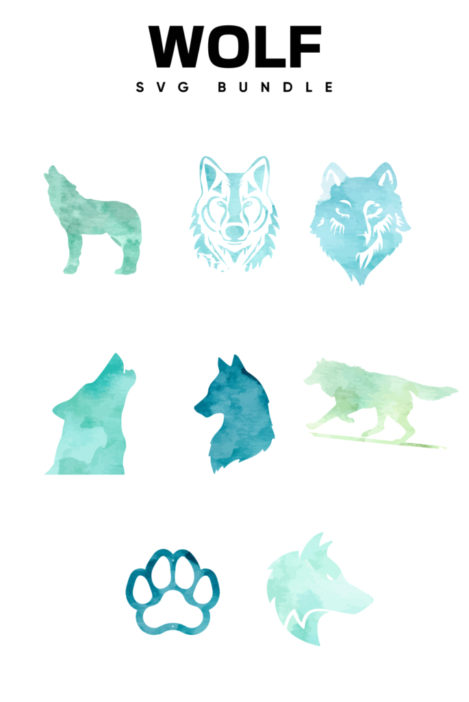 Wolf SVG Files Bundle – MasterBundles